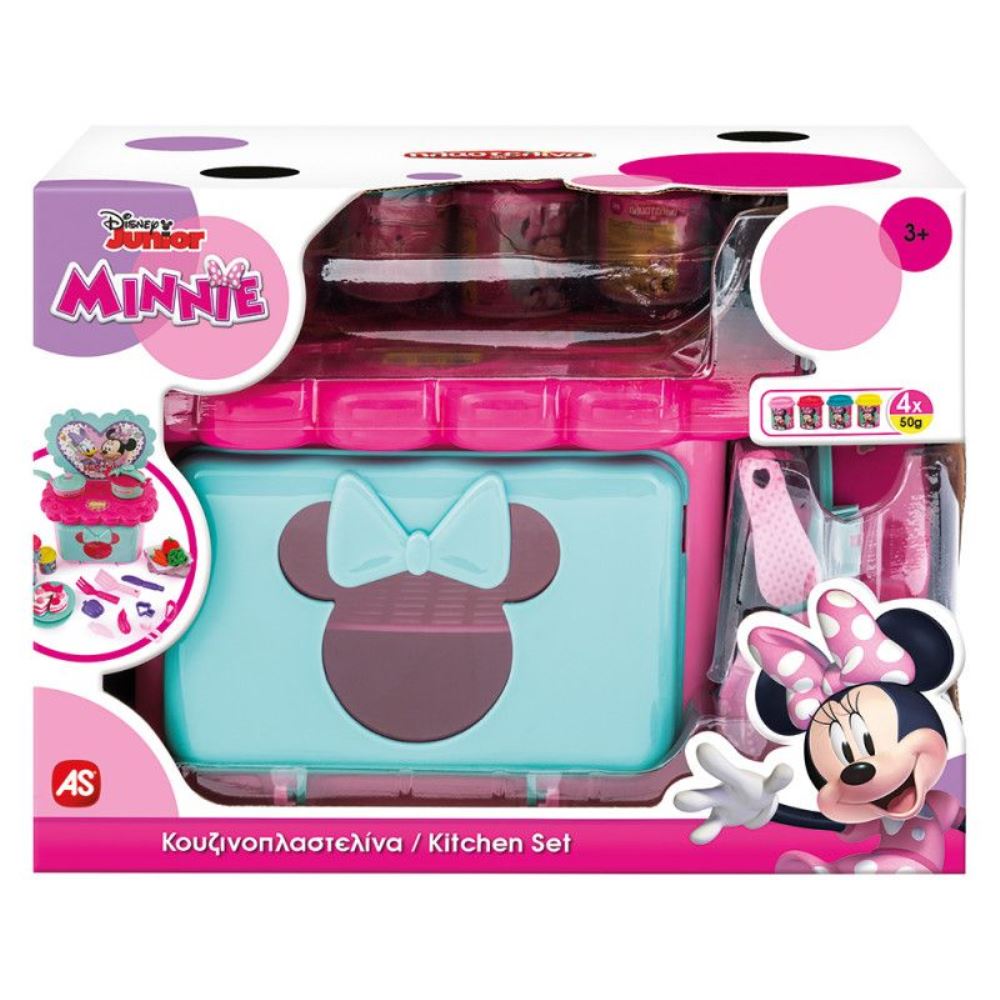 Κουζινοπλαστελίνα As Disney Minnie 4x50 Gr, Δημιουργικά - Κατασκευαστικά